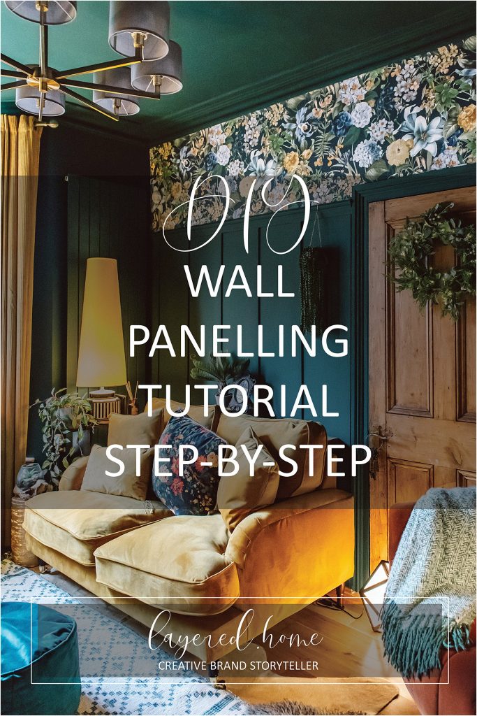DIY wall panelling step-by-step tutorial