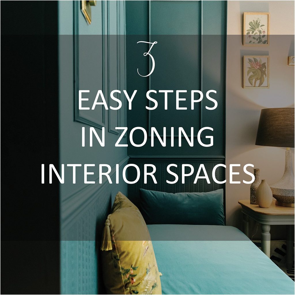 3 Easy Steps in Zoning Interior Spaces
